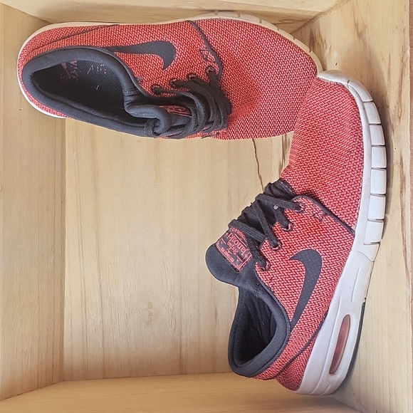 Nike | Shoes | Nike Stefan Janoski Max Shoe Mens Red | Poshmark